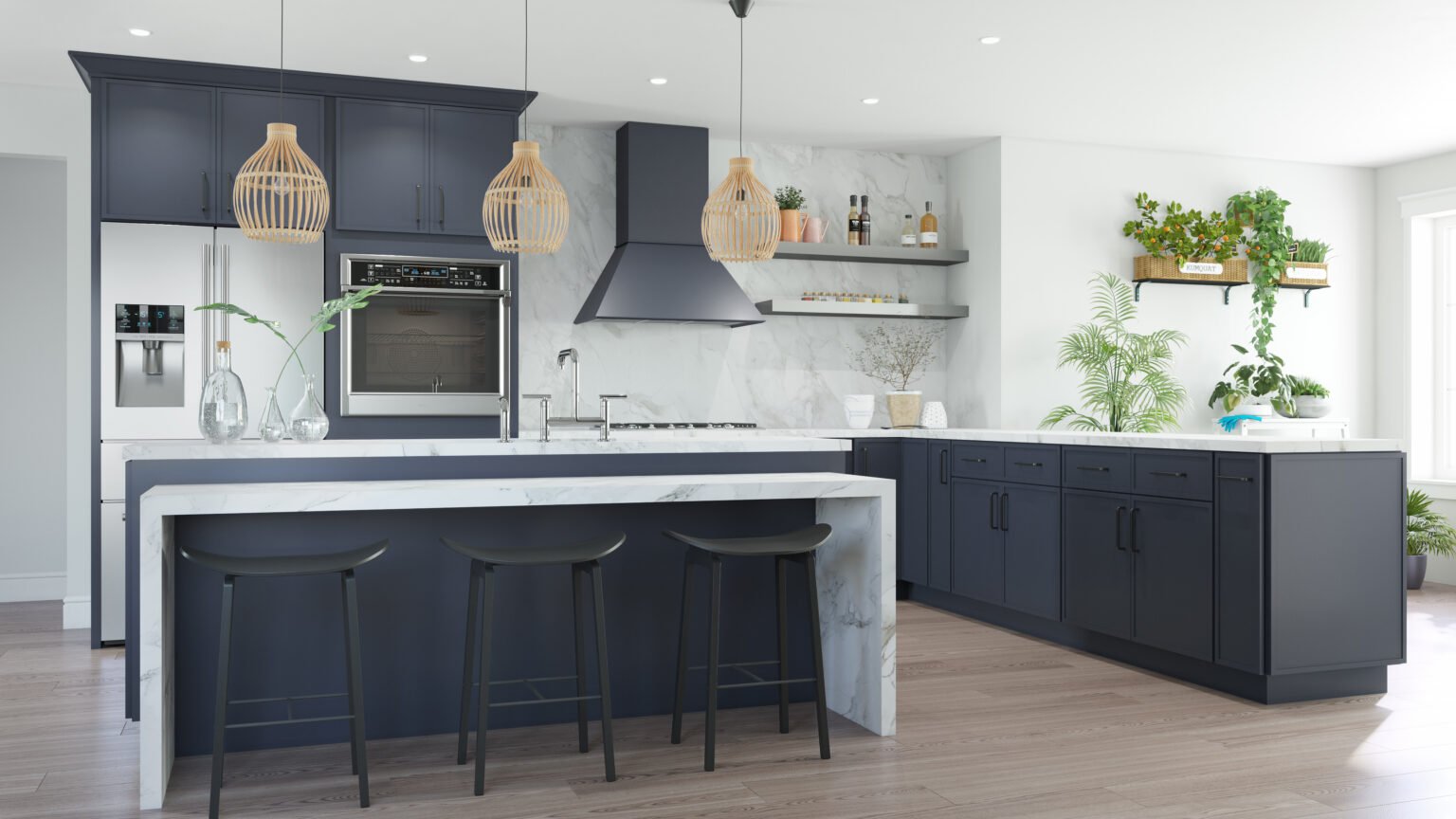 Allure Luna Indigo - Cabinets Park